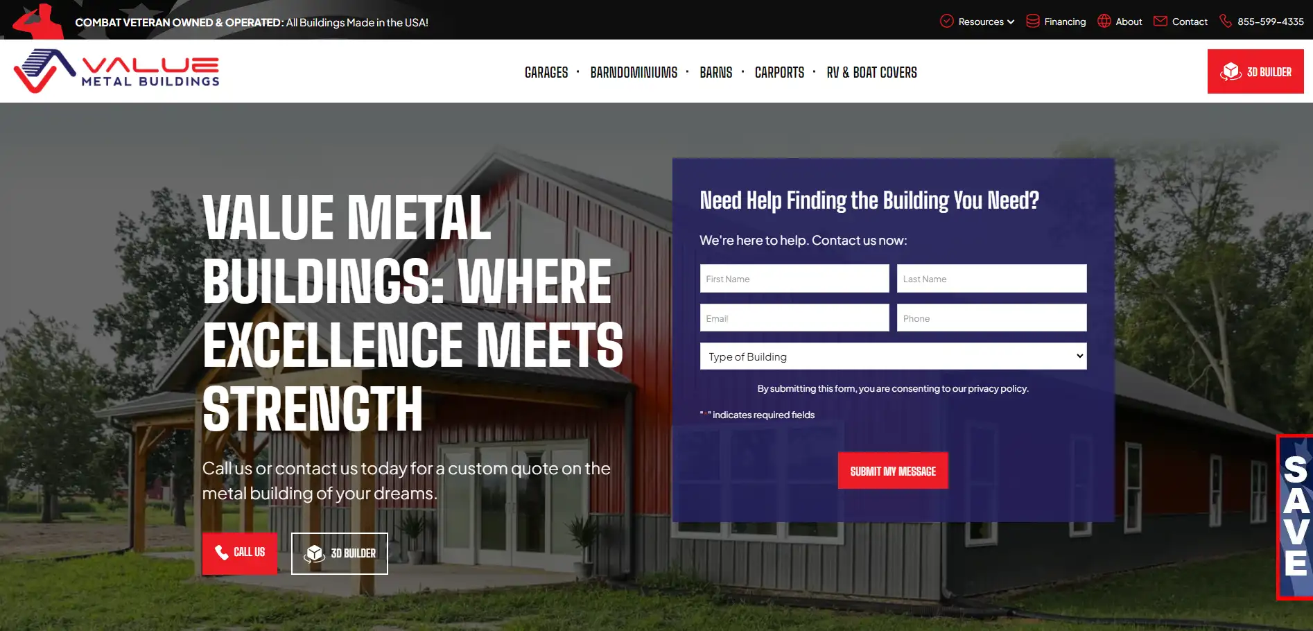 We Launched Our New WordPress Website! - Value Metal Buildings